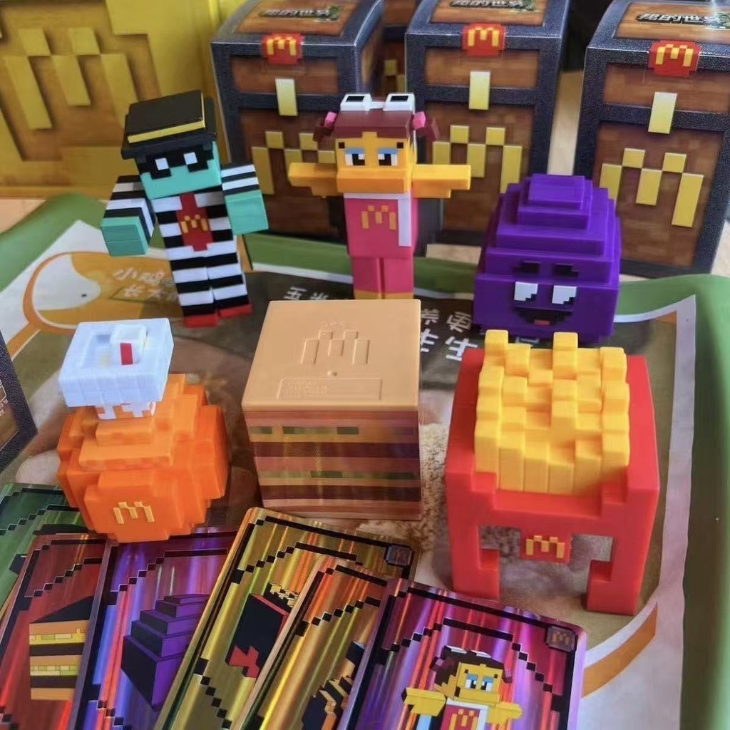 A Minecraft Movie X Mcdonald Blind Box 2025 ของเล่น Minecraft ของสะสม ...