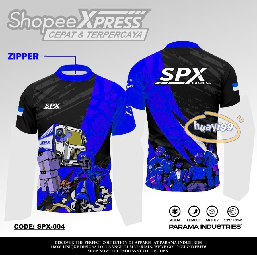 Parama INDUSTRAIAES PREMIUM JERSEY ซิปทนความร้อน Store SPX Express ...
