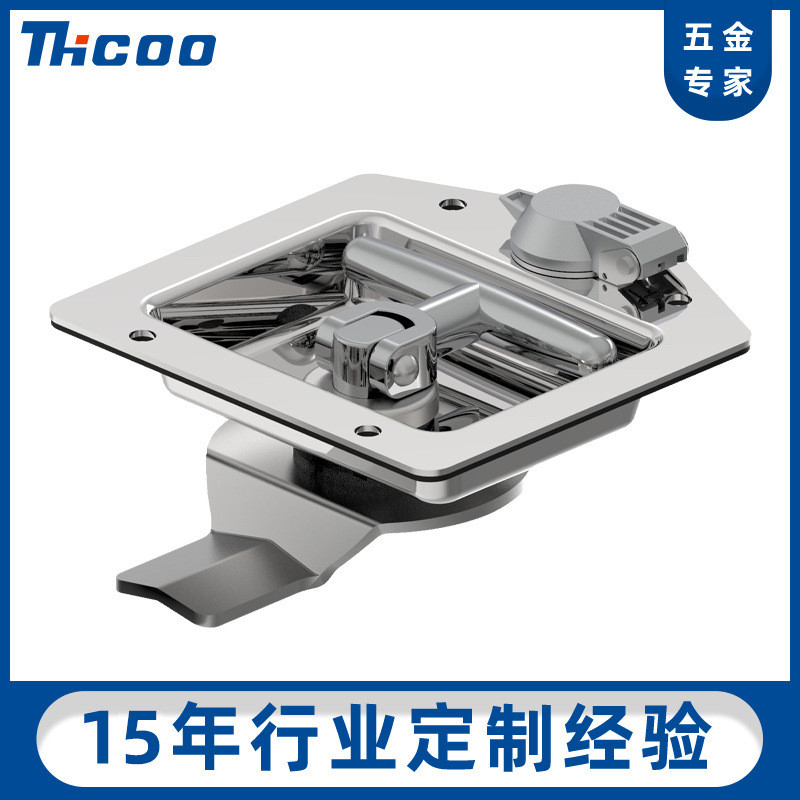 Sco A7822 สแตนเลสสตีลแผงล็อคพับ T-Shaped เครื่องมือล็อคพิเศษฝังตู้ล็อค ...