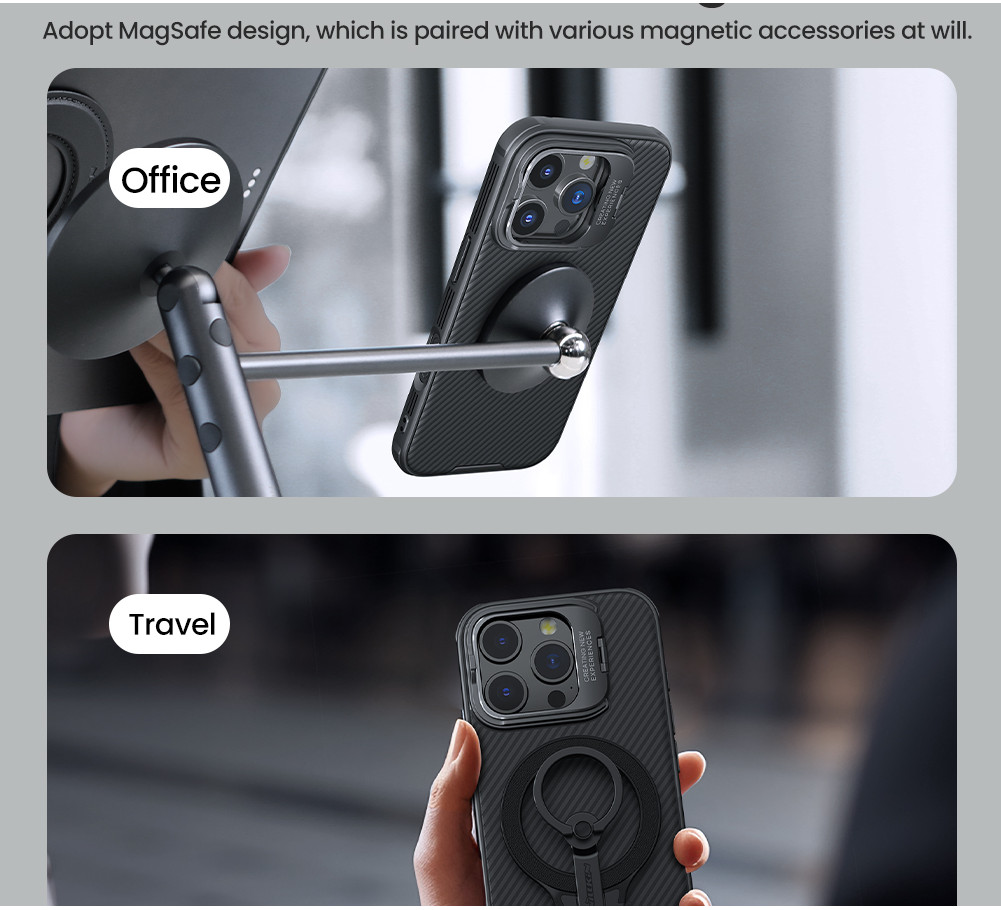 Nillkin CamShield ProP Magnetic Phone Cas iPhone 16 Pro Case Hard PC ...