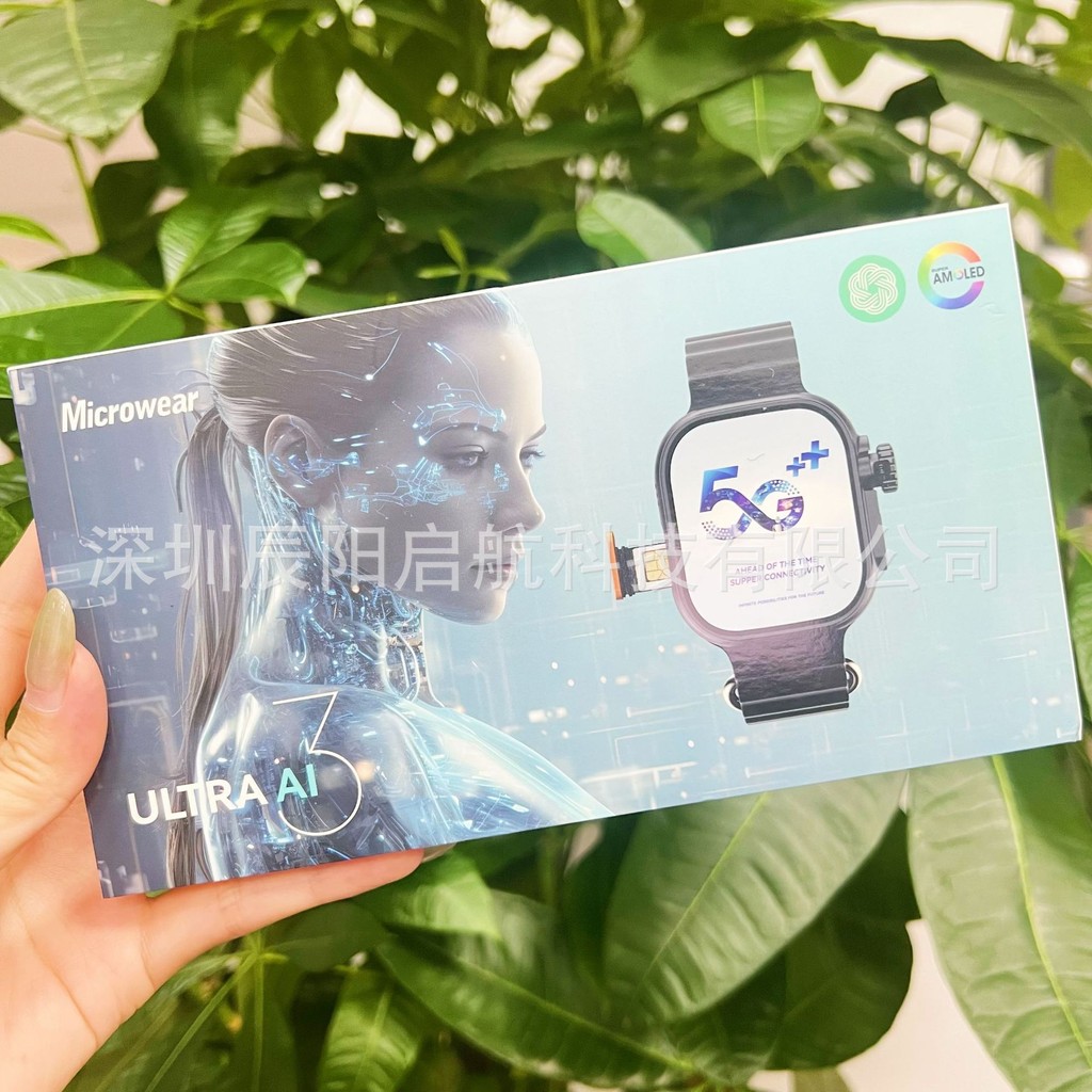Microwear Ultra ai3 สมาร์ทวอทช์ การ์ด 5G ระบบ Android WIFI เครือข่าย ...