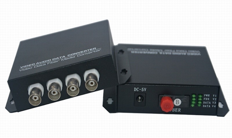 เครื่องรับส่งสัญญาณราคา แปลงสัญญาณวิดีโออนาล็อก BNC เป็นไฟเบอร์ออปติก สําหรับกล้องวงจรปิด ระบบ ...