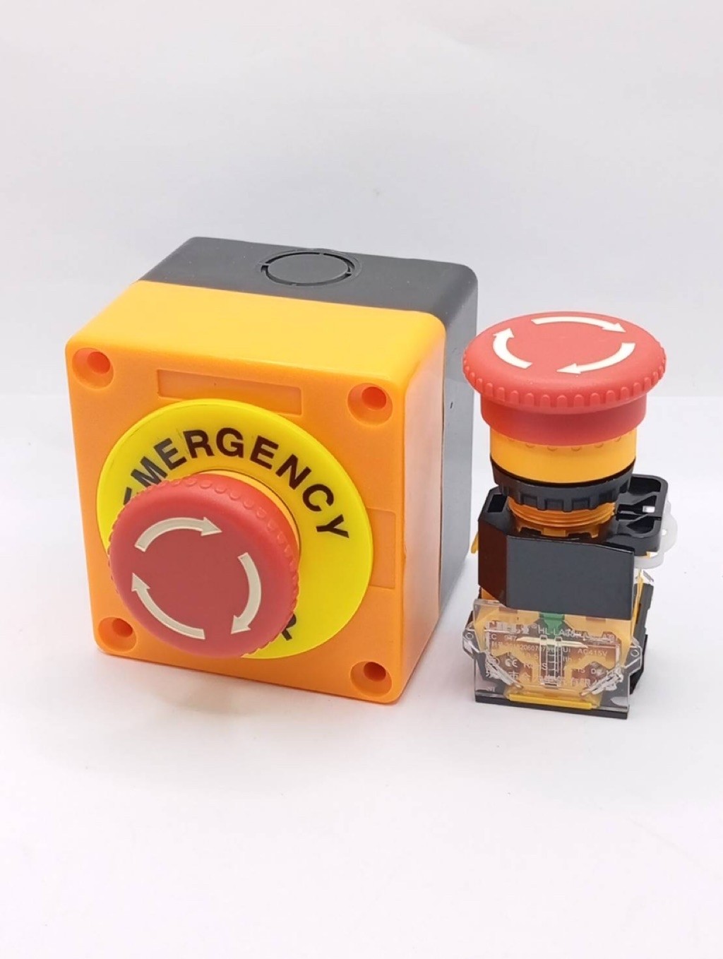 ราคาถูก! สวิตช์อย่างดี Emergency Switch box อีเมอเจนซี่สวิทซ์ ปุ่ม ...