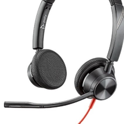 Poly Plantronics BLACKWIRE 3325 SERIES หูฟังแบบมีสาย หูฟังคอลเซ็นเตอร์ ...