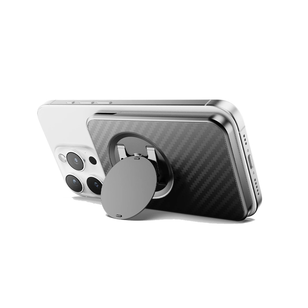 OHSNAP! Snap Grip Wallet ที่เก็บบัตร8ใบติดหลังมือถือแบบแม่เหล็กเกรดพรีเ ...