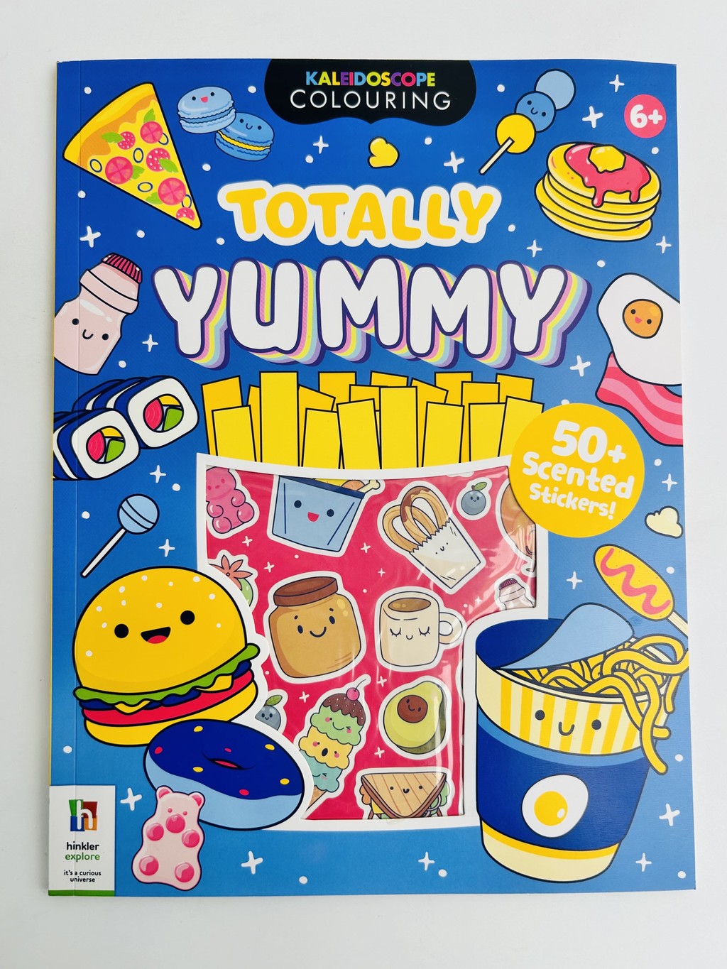 หนังสือรวม Yummy Couring พร้อมสติ๊กเกอร์หอม 50+ ชิ้นสําหรับเด็กเป็นสี ...