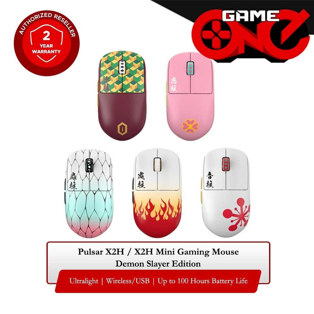 Pulsar X2H | X2h Mini Symmetrical Ultralight Wireless Gaming Mouse ...