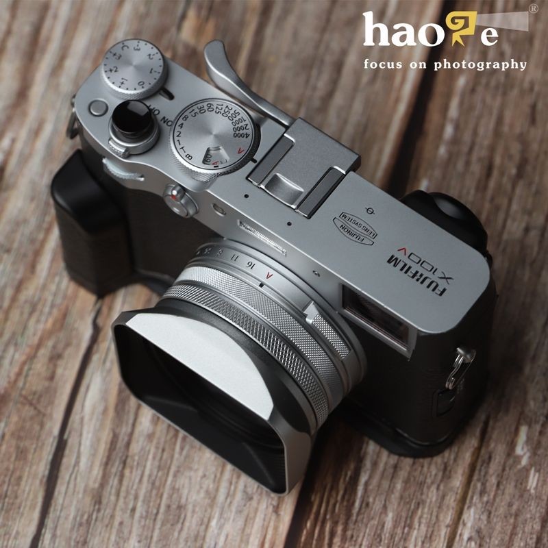Fuji X100VI ฮูดเลนส์โลหะสี่เหลี่ยม X100V X100F X100T X100S พร้อมฝาครอบ | Shopee Thailand
