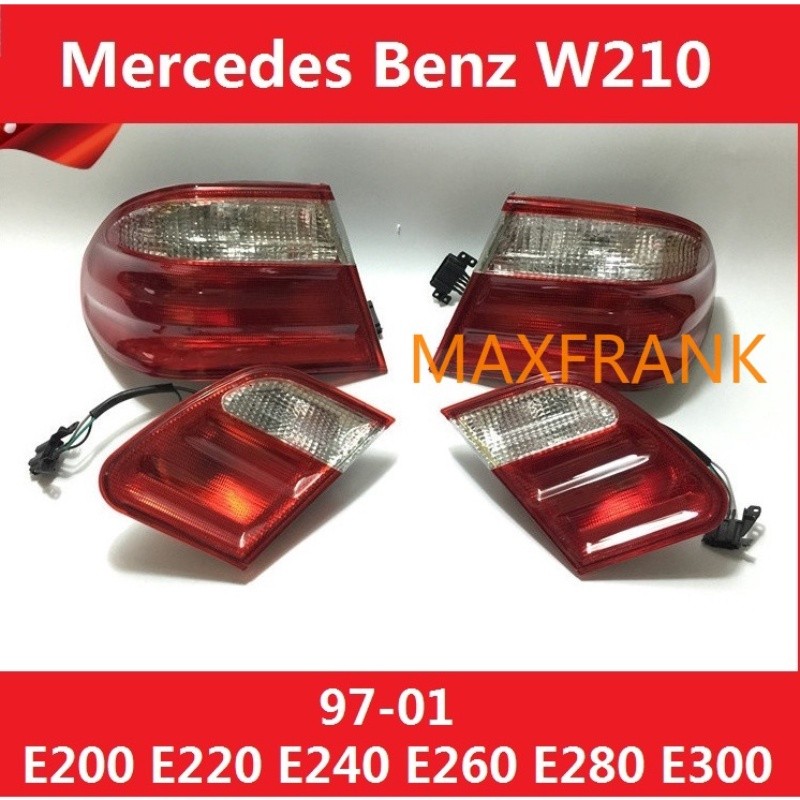 สําหรับ Mercedes BENZ W210 97-01 E200 E220 E240 E260 E280 E300TAILLIGHT ...