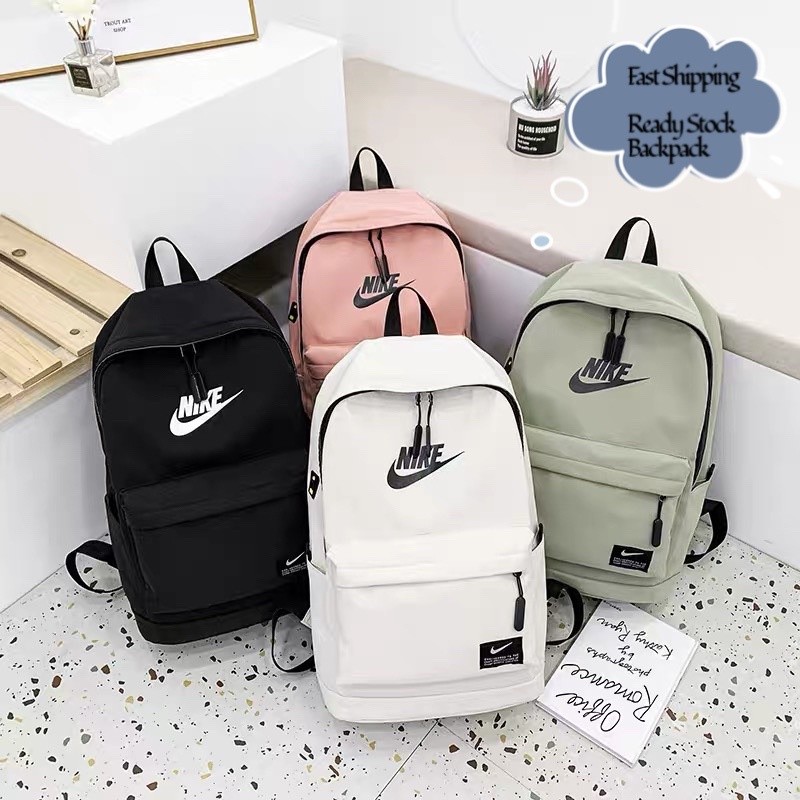 ในสต็อก Ready Stock Nike backpack Bag Unisex/ Beg School Office Work ...