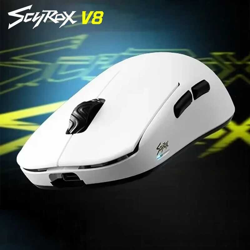 Scyrox 4 ขายล่วงหน้า V8 เมาส์ไร้สาย Paw3950 8k Return 36g โหมดคู่ E- | Shopee Thailand