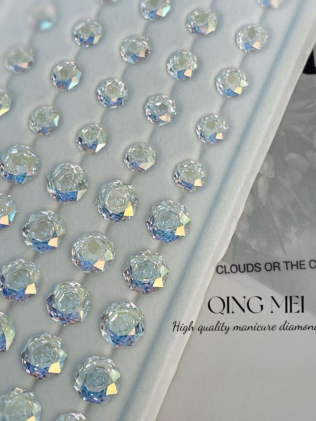คุณภาพสูง ~ Octagonal Millennium Rose ตัดเพทาย 8 มม.คาร์บอนสูงอัญมณี ...
