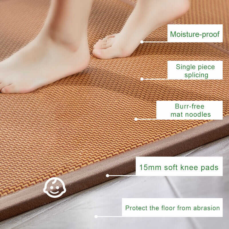 Style Japanese Rattan Summer Bedroom Children Baby Crawg Mat Homestay ...