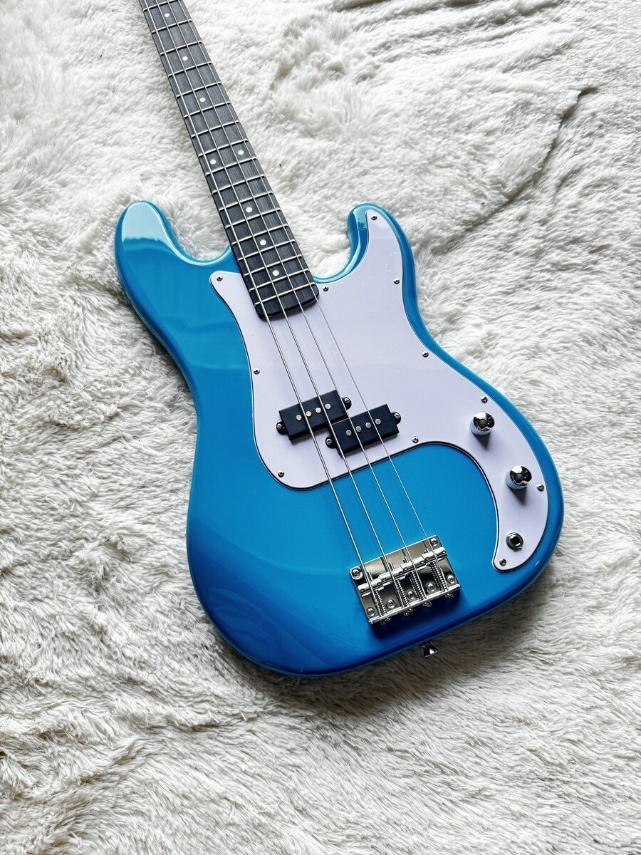 Fender Precision P Bass 4 String Blue Electric Bass กีตาร์ Professional ...
