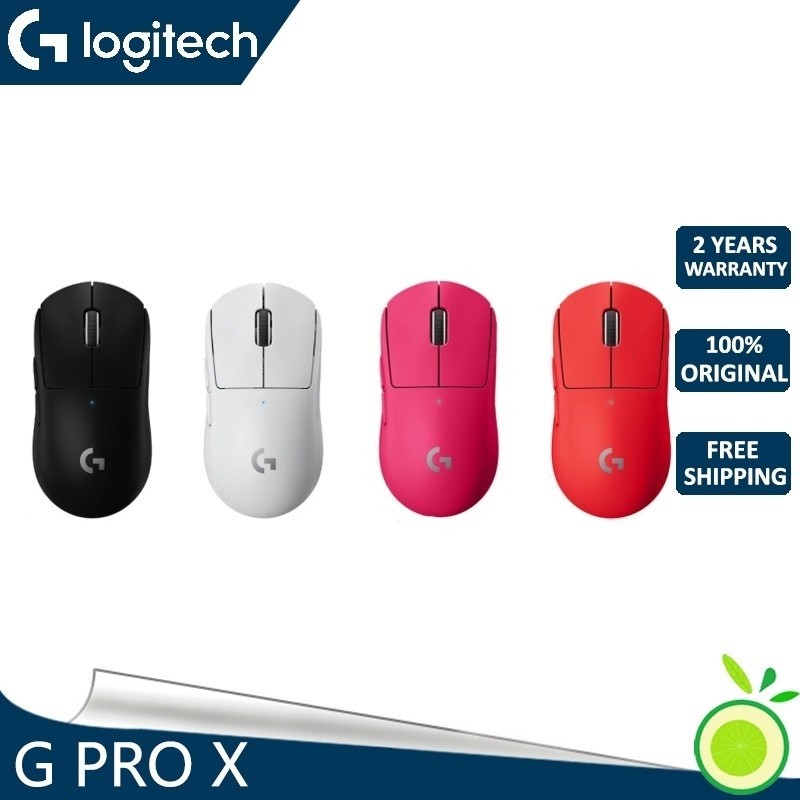 Logitech G PRO X SUPERLIGHT GPW Gen 2 GPRO X เมาส์เกมมิ่งไร้สาย 25K HERO น้ําหนักเบา สีแดง ...