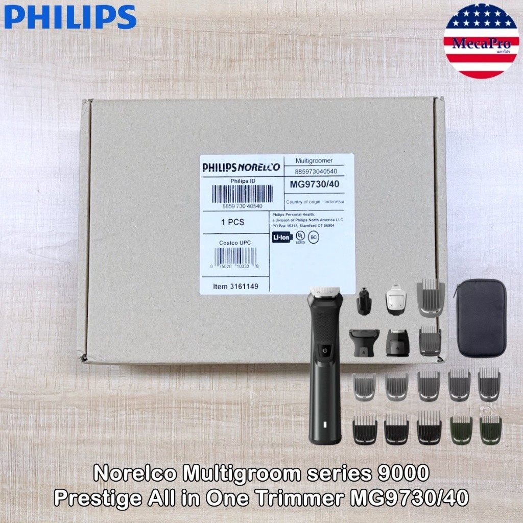 Philips® Norelco Multigroom series 9000 Prestige All in One Trimmer ...