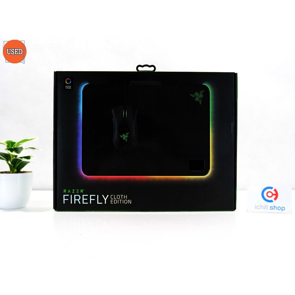 MOUSE PAD (เมาส์แพด) RAZER FIREFLY CLOTH EDITION (ของแท้) P13393 ...