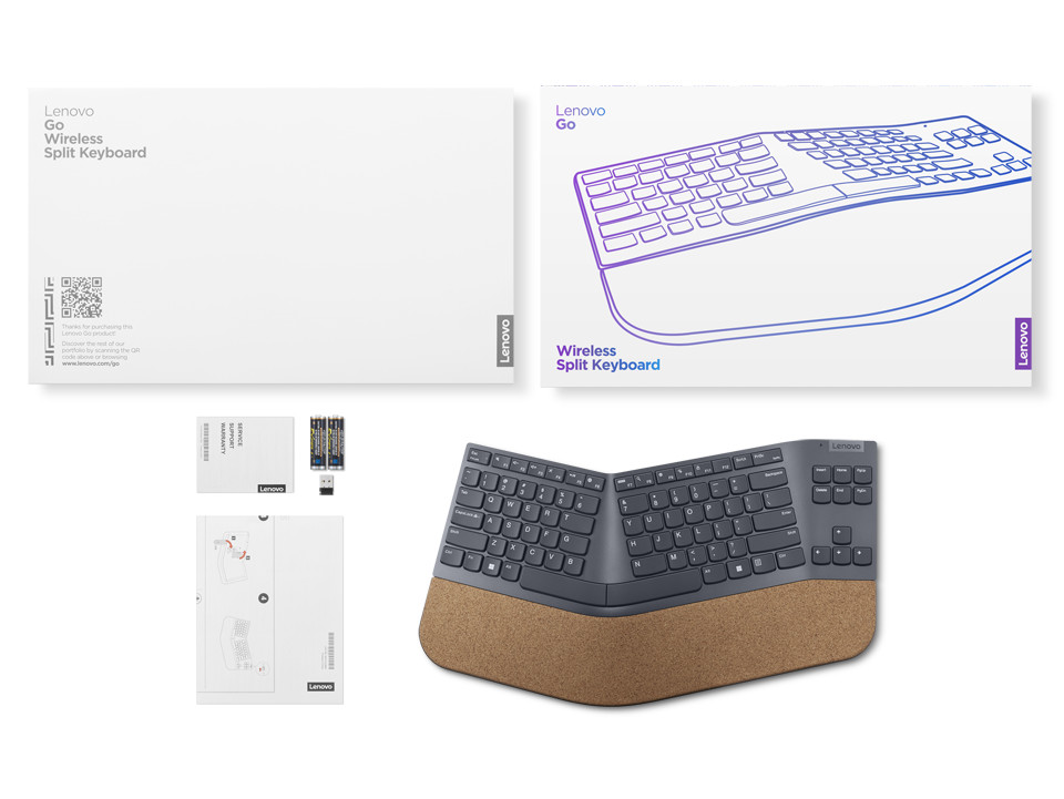 LENOVO GO WIRELESS SPLIT KEYBOARD TH/ENG(GY41C33966) | Shopee Thailand