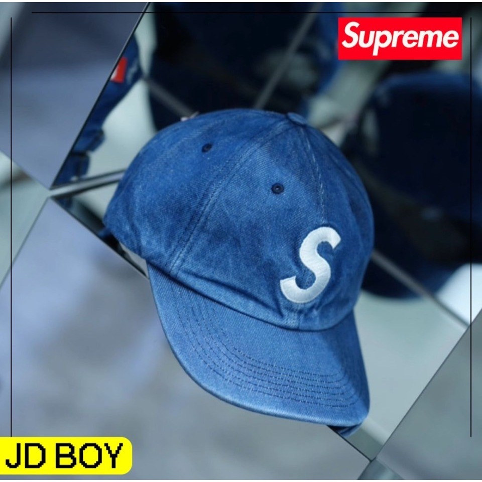 (ของแท้100%พร้อมส่ง) JDBOY - Supreme S logo cap สุพรีม หมวกแก็ป ...