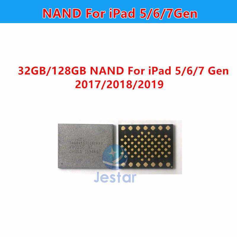 ภาพใหญ่: 32Gb 128Gb HDD NAND Flash สำหรับ Ipad 5 6 7 2017/2018/2019 ...