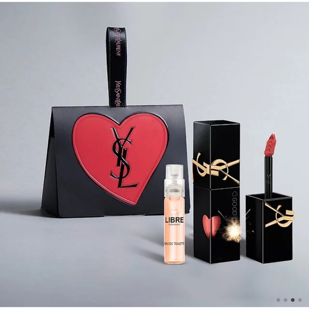 พรีออเดอร์ YSL รุ่น YSL New Ink Vinyl Tint 7 สี สลักชื่อฟรี กรุณาแจ้ง ...