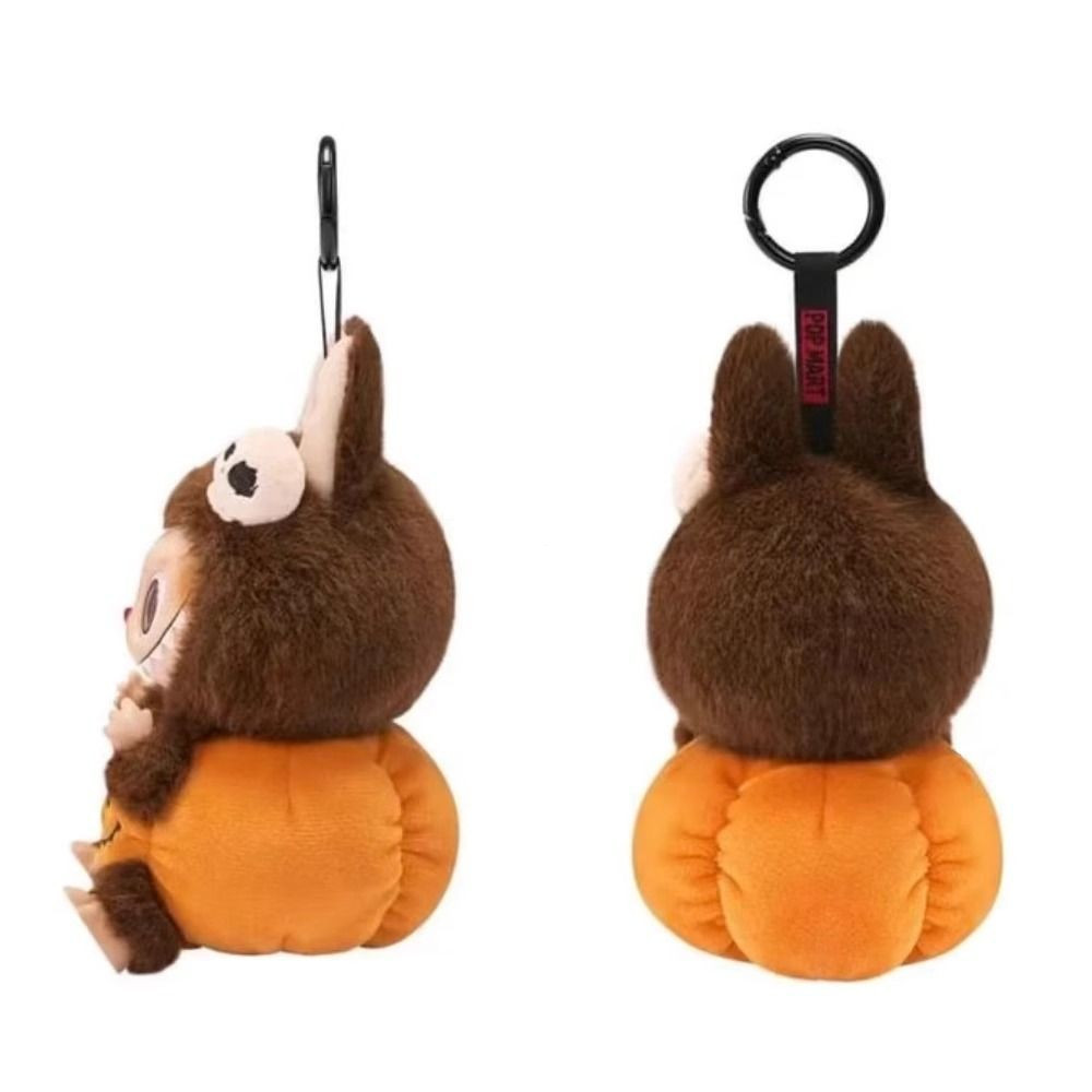 POPMART LABUBU Monster Carnival Series - Sitting Pumpkin Vinyl Plush ...