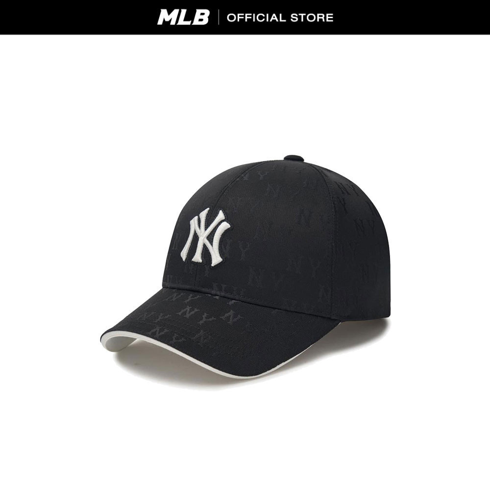 MLB หมวกแก็ป Unisex Classic Jacquard Monogram รุ่น 3ACPM014N 50BKS - สี ...