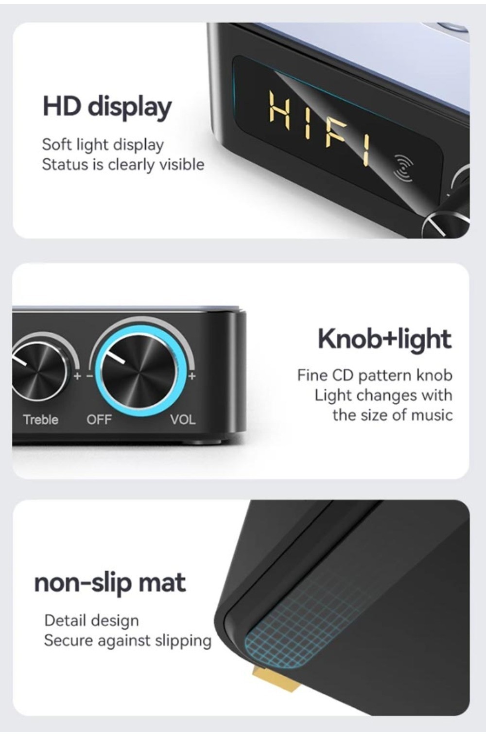 M9 M9Pro ตัวรับสัญญาณเสียงบลูทูธเครื่องส่งสัญญาณ DSP อะแดปเตอร์ไร้สาย NFC/AUX/RCA/USB U-Disk/TF ...