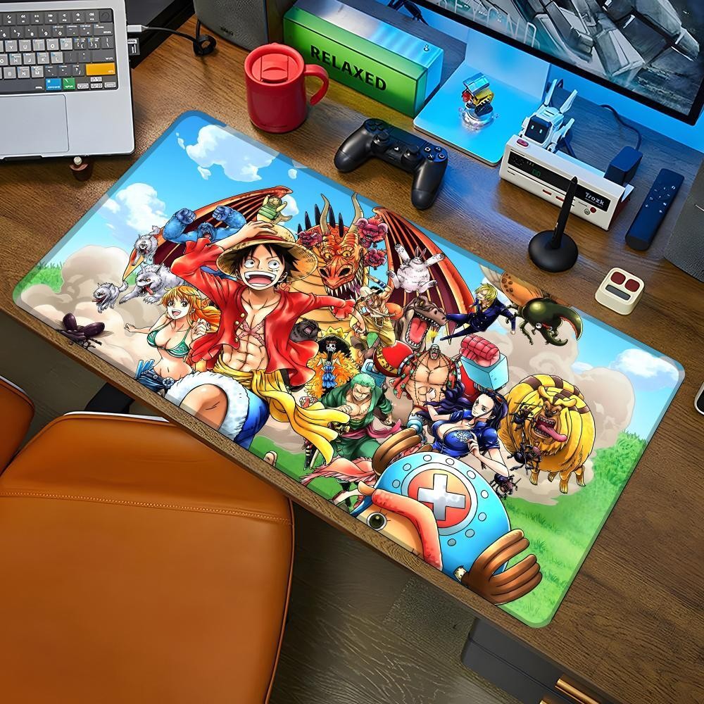 One Pieces Mouse Pad brave Gaming บทคัดย่อขนาดใหญ่ 800x400 มม.MouseMat ...