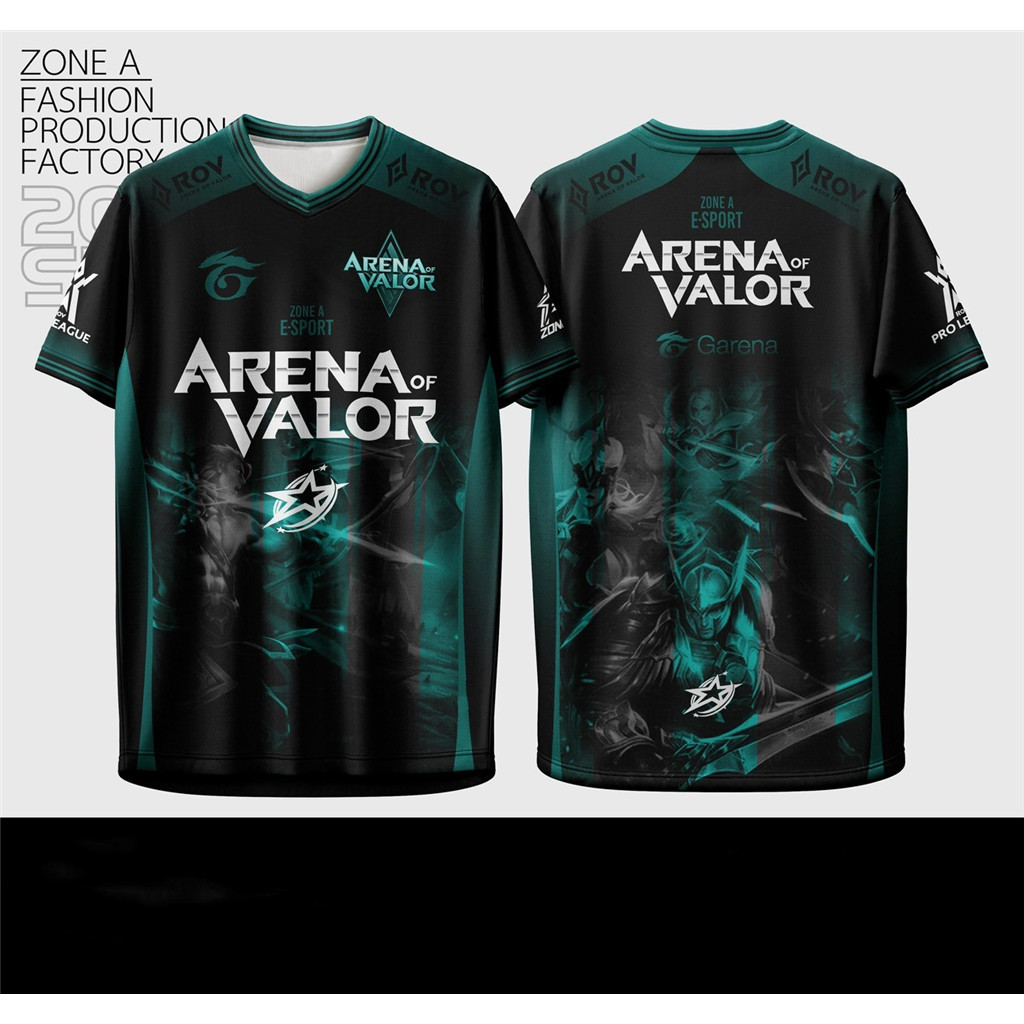 เสื้อเกมส์ ROV v.1- เสื้อ E-Sport พิมพ์ลายเกรดพรีเมียม | Shopee Thailand