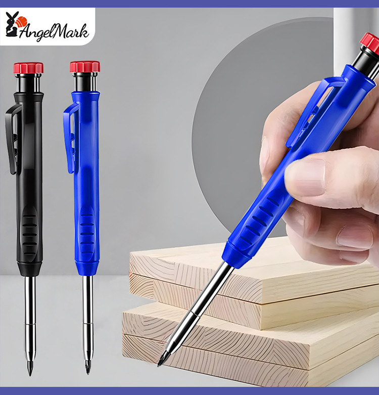 Solid Carpenter ชุดดินสองานไม้ Mechanical Refill Construction Marking ...