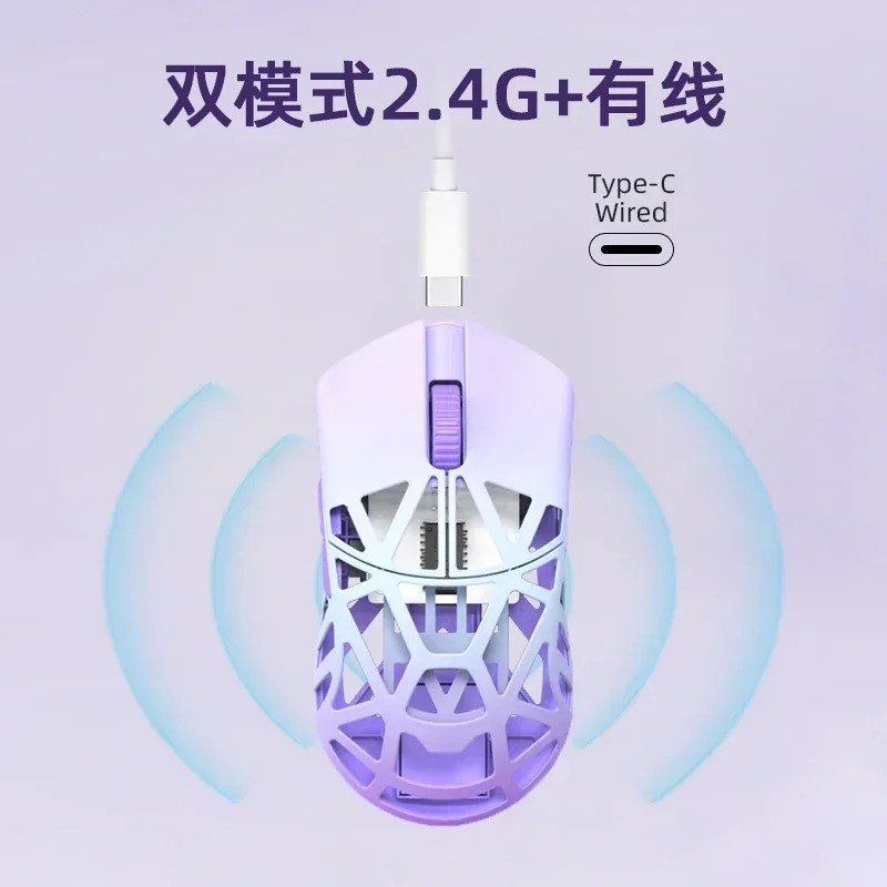 beastx Wlmouse MINI Gamer mouse 2โหมด USB 2.4G เมาส์ไร้สายน้ำหนักเบา ...