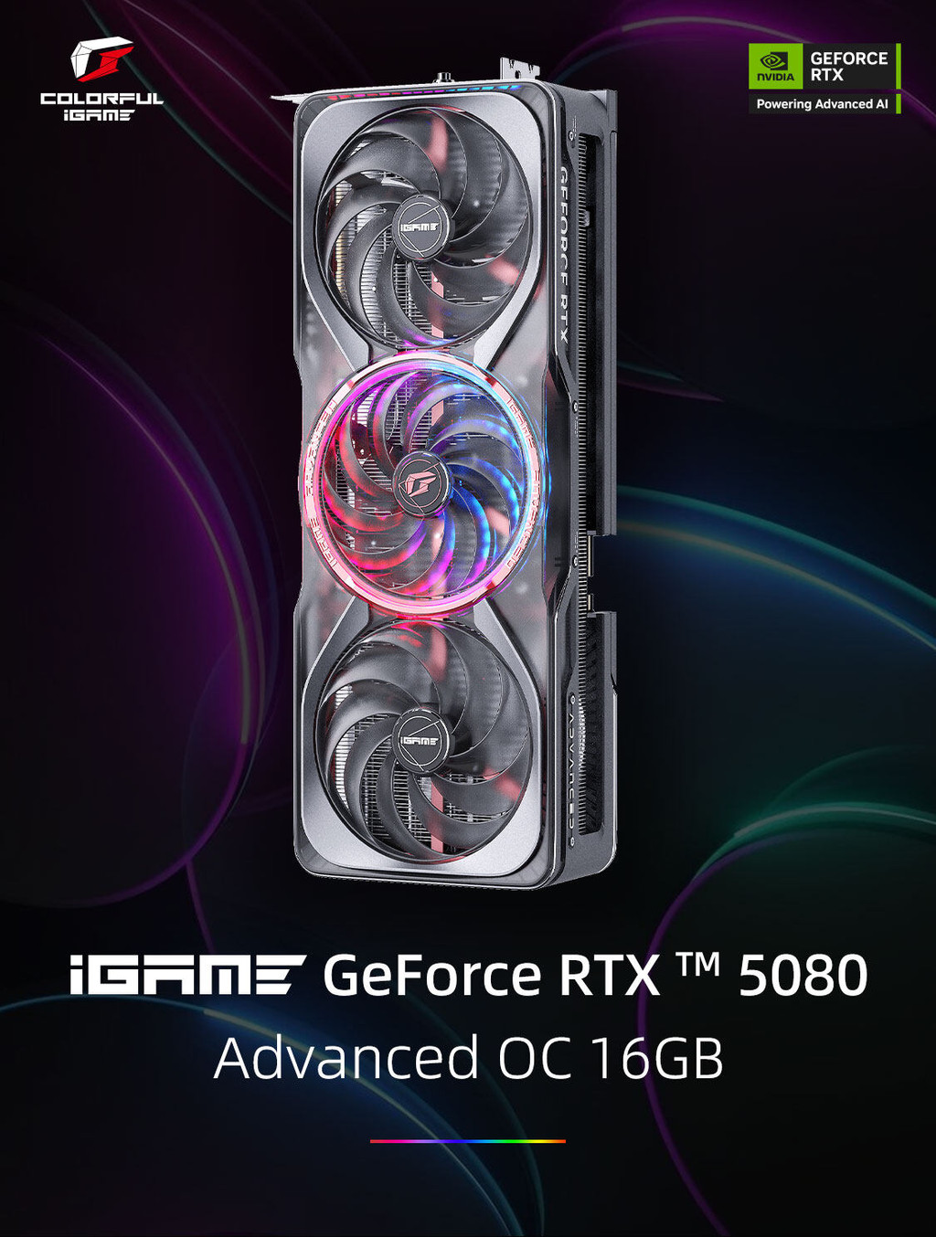 COLORFUL iGame GeForce (การ์ดจอ) RTX 5080 Advanced OC 16GB-V : VGA-CLF ...