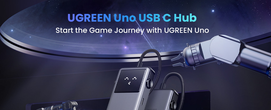 Ugreen USB C HUB 5-in-1 6-in-1 7-in-1 Uno HUB 4K@60Hz PD100W 10Gbps ...