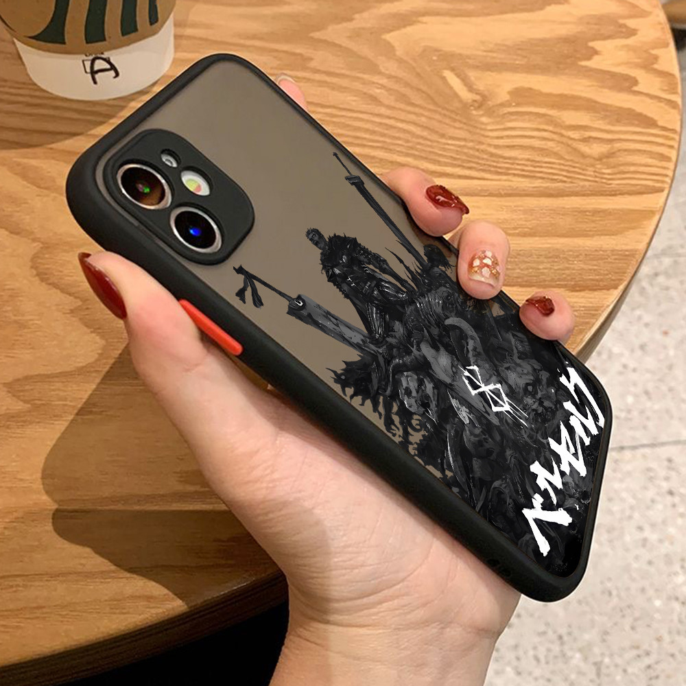อะนิเมะ Berserk Guts สําหรับ Xiaomi Mi 12 12T 11T 10 9 T Lite Poco M4 ...