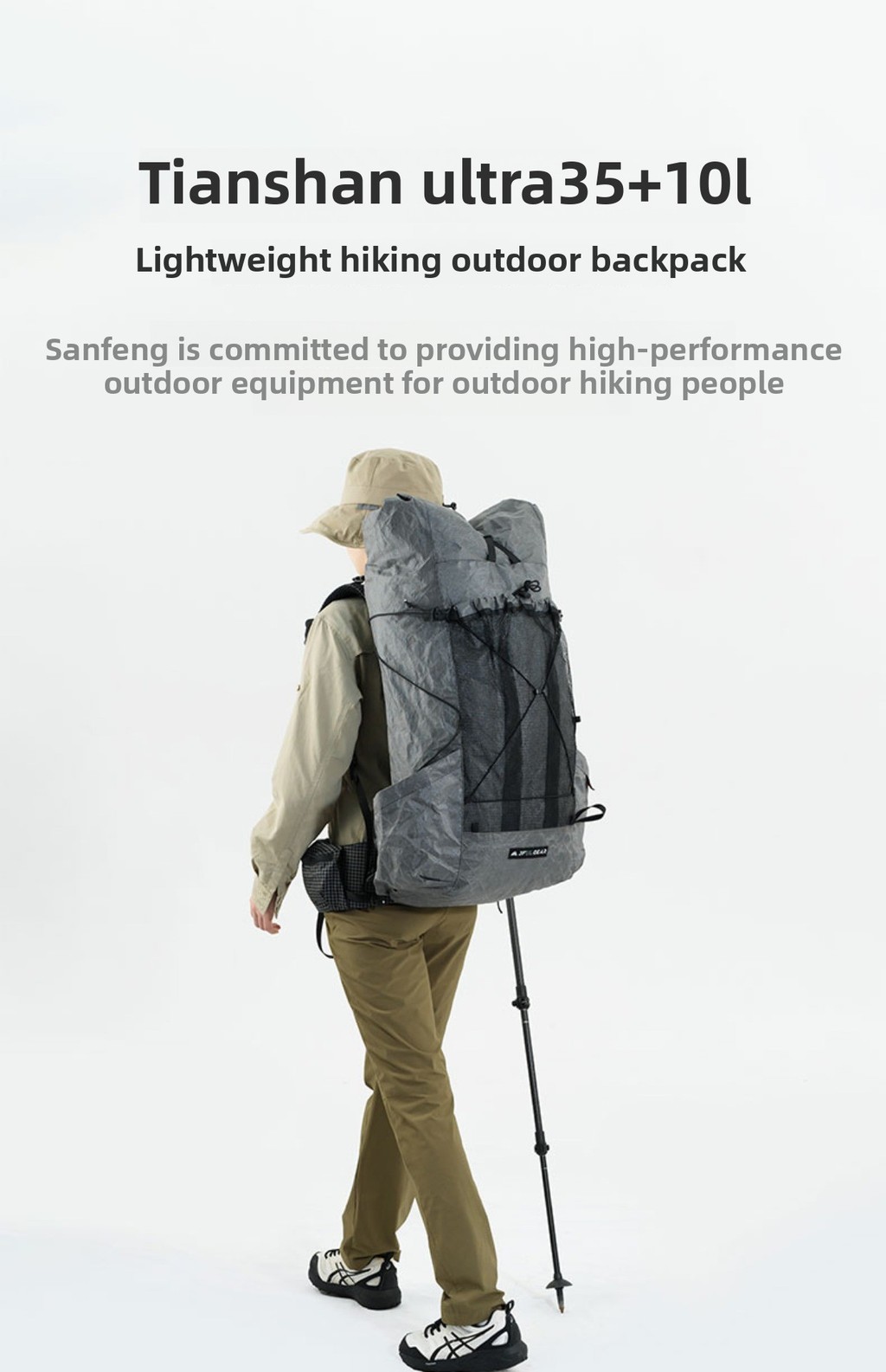 [HODR] 3F UL GEAR Tianshan ULTRA 35+10L Backpack – ชุดกันน้ําที่ทนต่อ ...