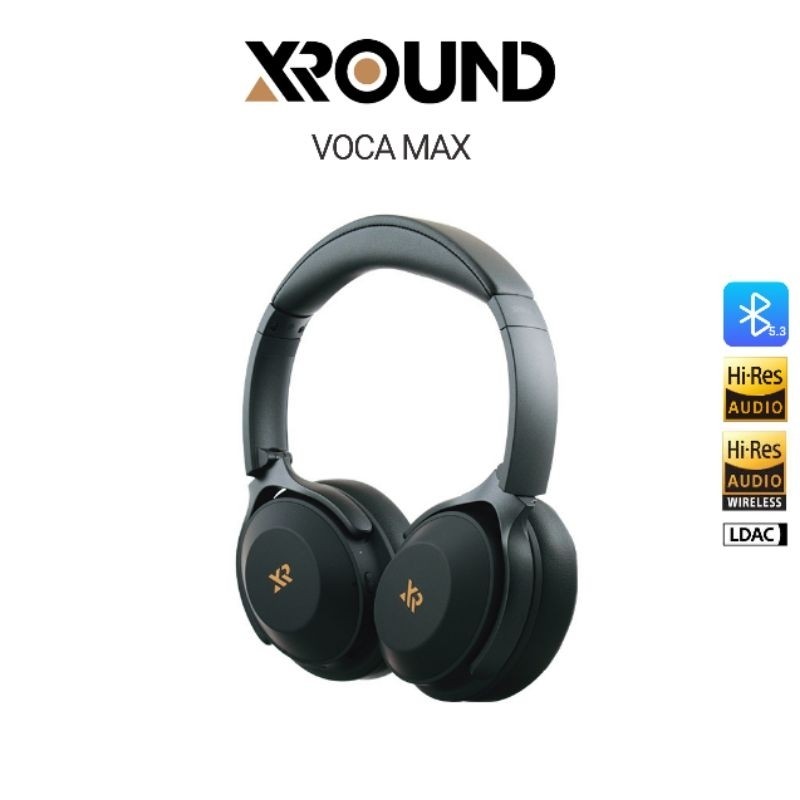 XROUND VOCA Max High Resolution Wireless Headset หูฟังบลูทูธ รับประกันศูนย์ไทย 3 เดือน | Shopee ...