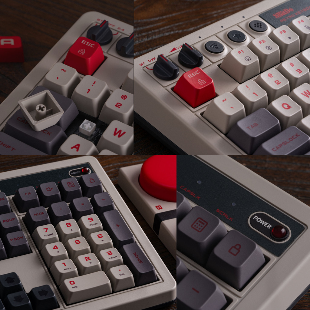 [Clearance] CLS-0507 8BitDo Retro 108 Mechanical Keyboard คีย์บอร์ดเกม ...