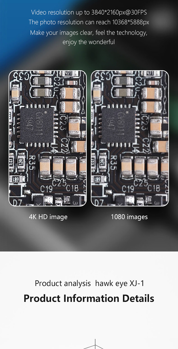 MaAnt Hawk Eye XJ-1 4K HD กล้องจุลทรรศน์กล้อง Type-C Usb ภาพเอาต์พุต 1/2.9 นิ้ว Sony Sensor ...