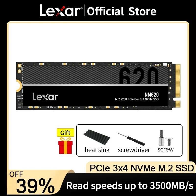 NM620 1 Lexar SSD M.2 NVME ฮาร์ดดิสก์ 256GB 512gb 1TB M2 2280 PCIe 3.0 ...