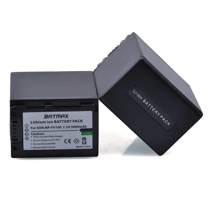 Δ 2X 3900Mah Np-Fv100 NP Fv100 Battery + LCD Dual USB Charger Dcr ...