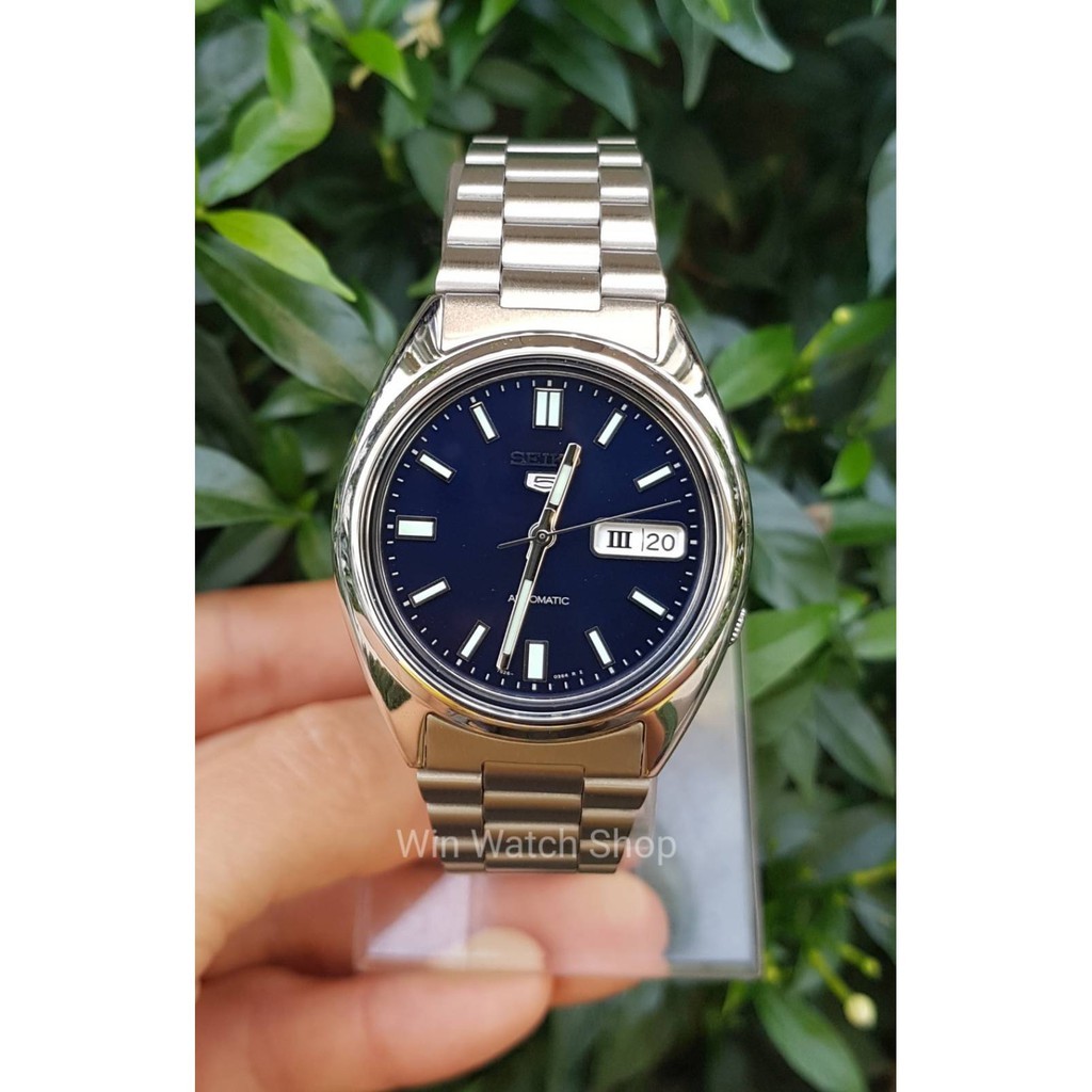 นาฬิกา SEIKO 5 Automatic รุ่น SNXS77K นาฬิกาผู้ชายสายแสตนเลสสีเงิน ...