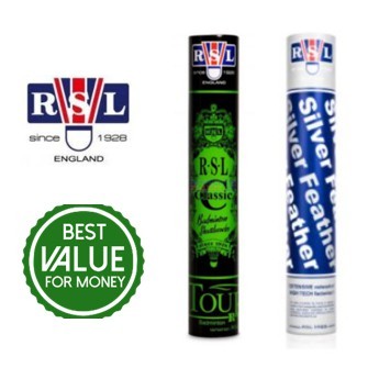 ในสต็อก RSL ลูกแบดมินตัน Classic/ Silver/4/5/6/7/10 | Shopee Thailand