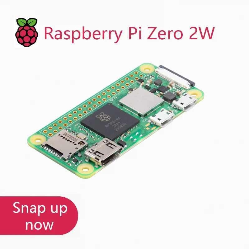 Raspberry Pi Zero 2W 1GHz Quad-core 64-bit Arm Cortex-A53 CPU 512MB SDRAM บลูทูธ BLE & WiFi Pi 0 ...