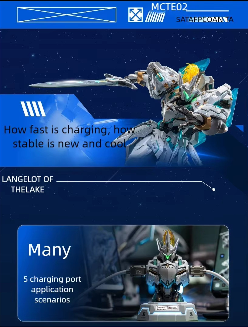 ใหม่ Cool Mecha 32W GaN USB Fast Charging ประเภท C PD Charger ของขวัญ ...