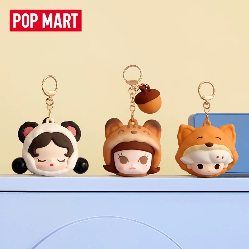 Popmart Pop Mart Bubble Mengzi Pajama Party Series หูฟังแพ็คกล่องตาบอด ...