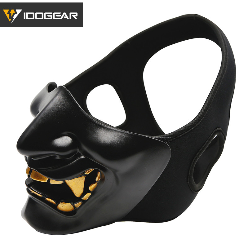 Idogear Tactic หน้ากากครึ่งหน้าคอสเพลย์ Evil Mask Tactic Gear 3602 ...
