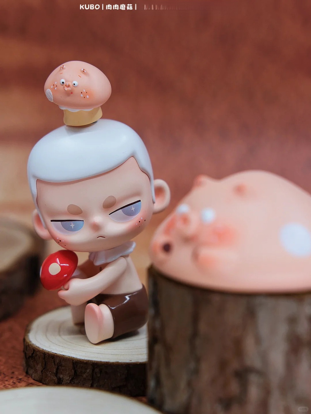 [POPMART] สินค้าแท้ในสต็อก KUBO | ของเล่นฟิกเกอร์ห้อยการ์ดเนื้อเห็ดร่วม ...