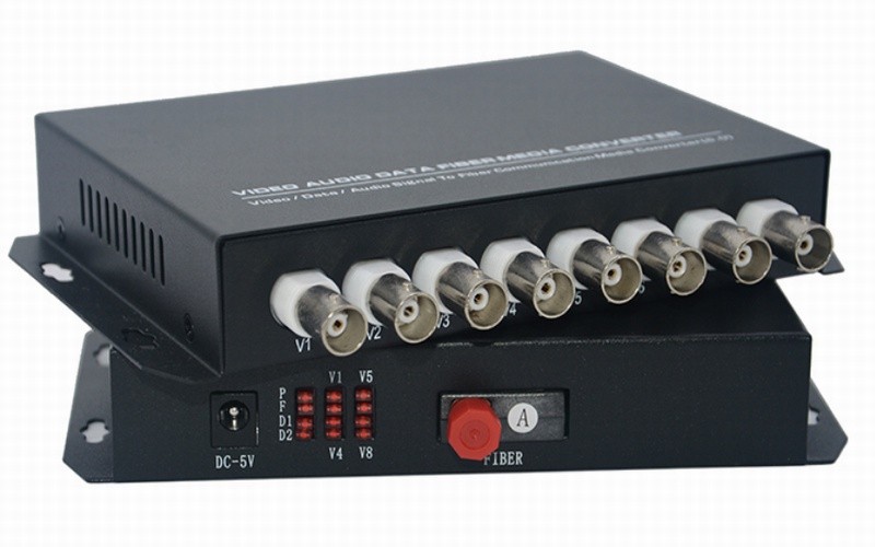 เครื่องรับส่งสัญญาณราคา แปลงสัญญาณวิดีโออนาล็อก BNC เป็นไฟเบอร์ออปติก สําหรับกล้องวงจรปิด ระบบ ...