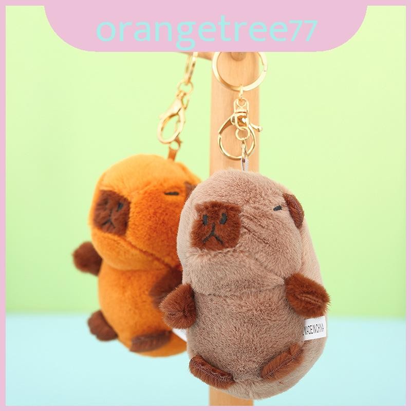 และน่ารัก Cuddly Capybara พวงกุญแจตุ๊กตา Perfect Bag Key หรืออุปกรณ์ ...